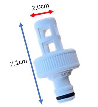 INTEX Adapter Anschluss Ablassvorrichtung für Gartenschlauch Swimming ...